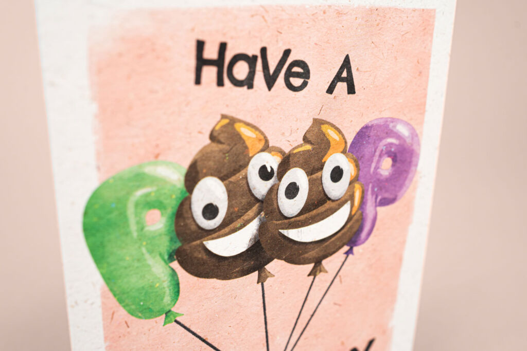 Have a Poop Birthday Card – willsow